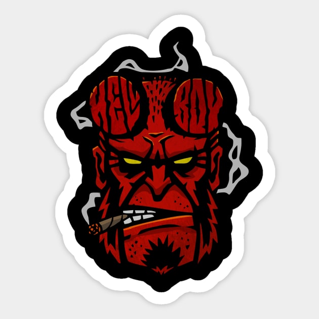 HELLBOY - Hellboy - Sticker | TeePublic
